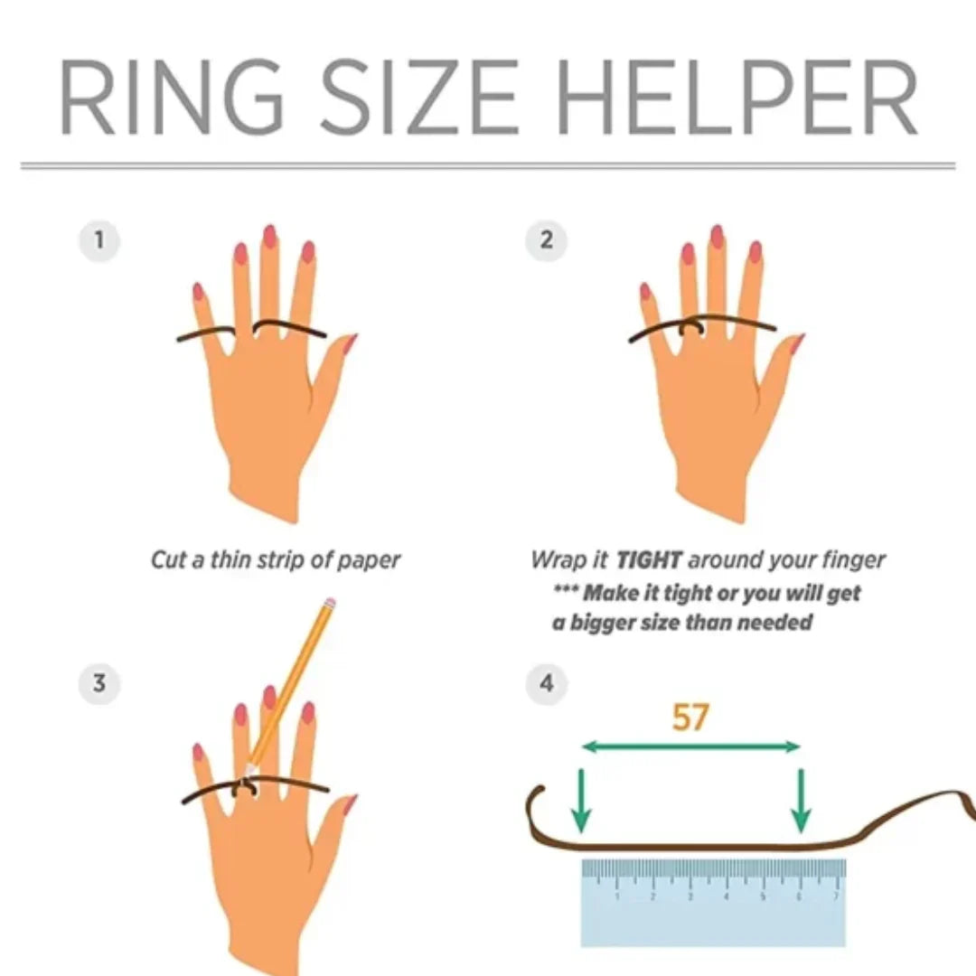 How To Measure Your Ring Size – Jeluxa